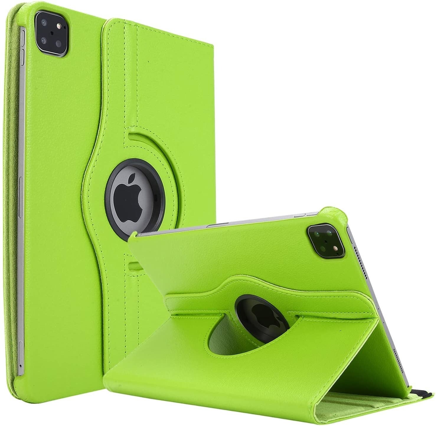 iPad Air 13 Inch (2025/2024) Hoes Groen Leer - Gratis Verzending ...